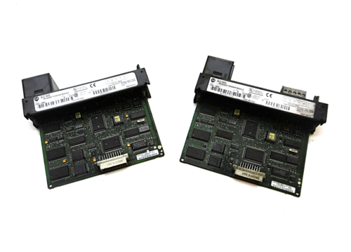 LOT OF 2 ALLEN BRADLEY SLC 500 1747-SDN SER B DEVICENET SCANNER MODULE ...