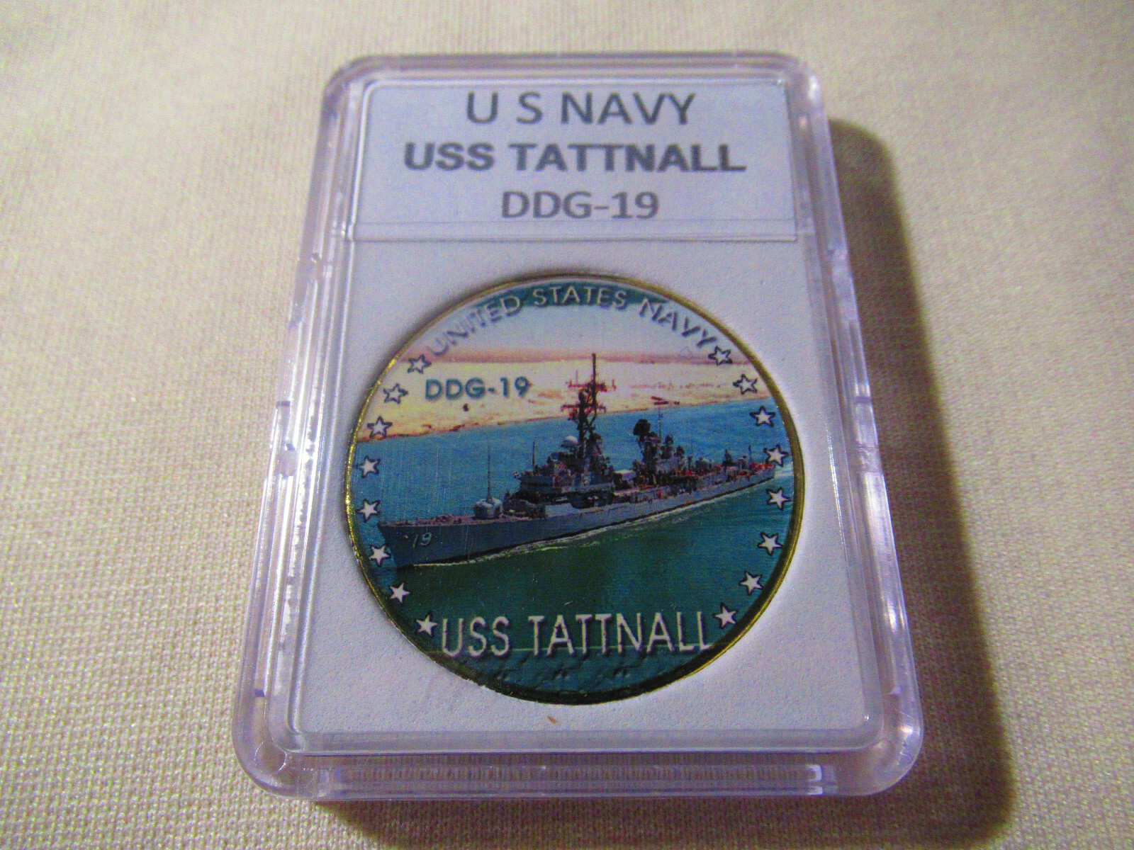 US NAVY - USS TATTNALL (DDG-19) Challenge Coin | eBay