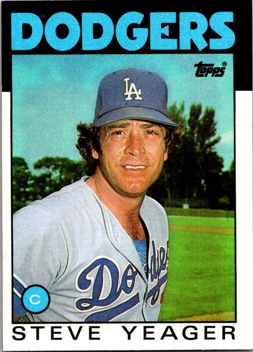 1986 Topps #32 Steve Yeager | eBay