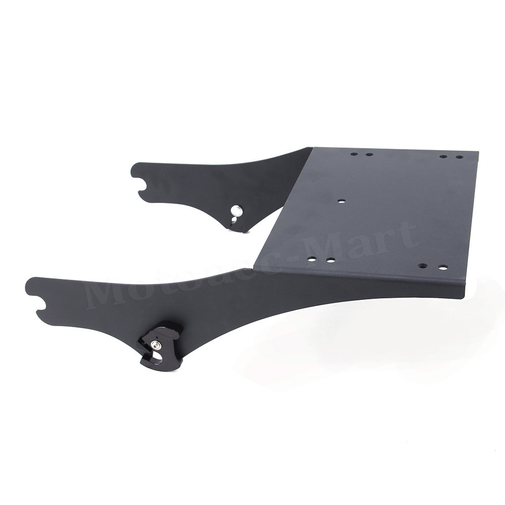 Detachable Two Up Tour Pack Pak Trunk Mount Bracket Rack For Harley ...