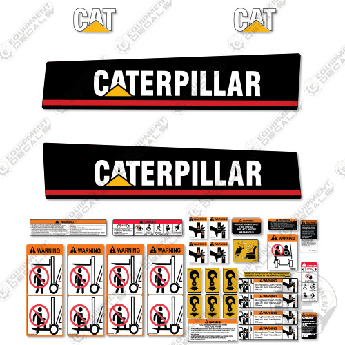 Fits Caterpillar Forklift Decal Kit GC25K (With Warning Stickers) | eBay