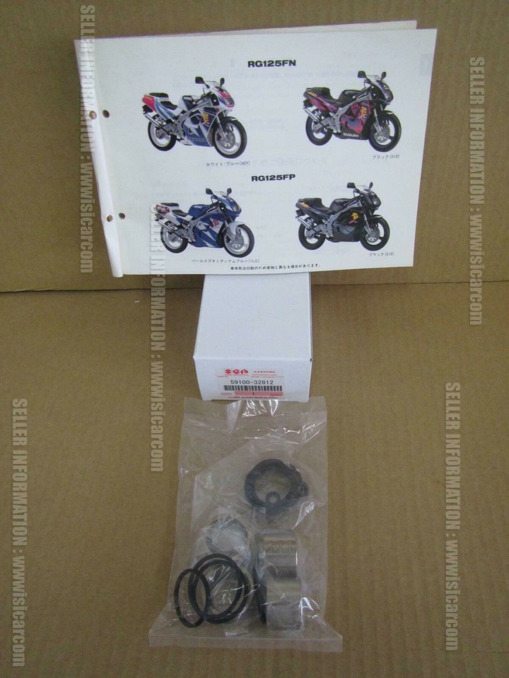 SUZUKI RG125 FUN NF13A FRONT CALIPER PISTON SET 59100-32812 TOKICO ...