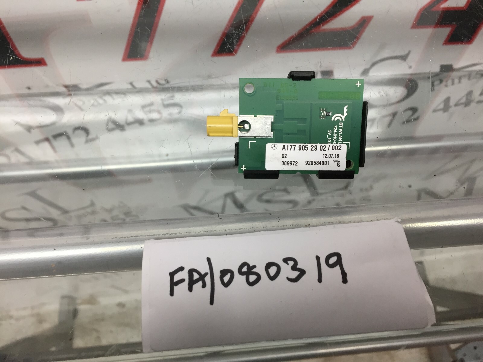 (AS) MERCEDES BENZ W177 A CLASS ANTENNA RECEIVER A1779052902 | eBay
