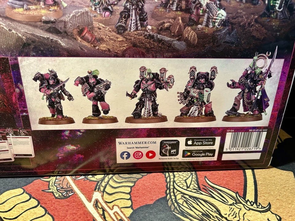 CHAMPIONS OF SLAANESH - ARMY BOX SET - EMPEROR'S CHILDREN WARHAMMER 40K ...