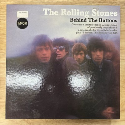 Rolling Stones - Behind The Buttons Book Box Set CD Signed Gered ...
