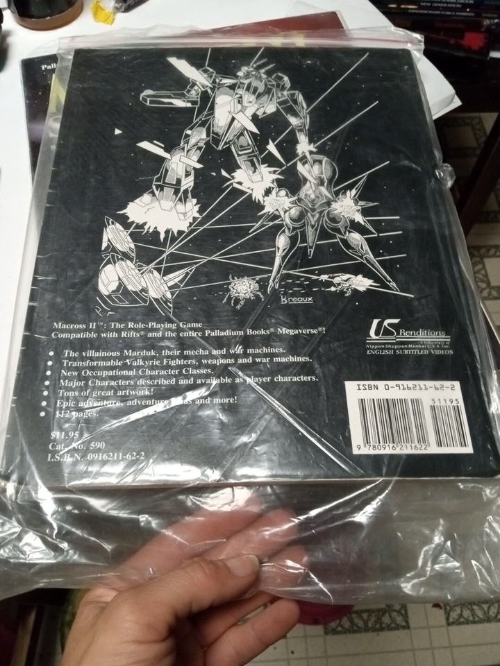 Macross II Ser.: Macross II Role-Playing Game by Kevin Siembieda (1993 ...