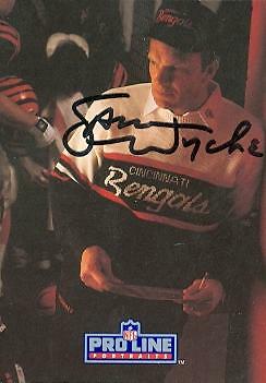Sam Wyche autographed Football Card (Cincinnati Bengals) 1991 Proline ...