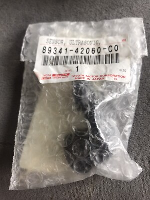 Genuine OEM Toyota 89341-42060-C0 Black Ultrasonic Reverse Sensor 2017 ...