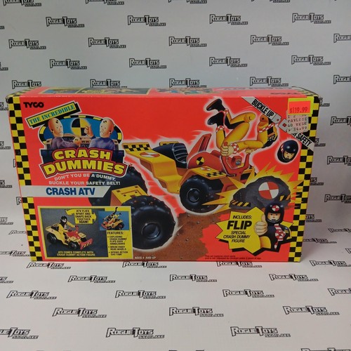 Tyco The Incredible Crash Dummies Crash ATV w/Flip | eBay