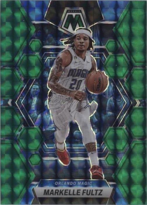 2022-23 Panini Mosaic - Markelle Fultz #96 Green Mosaic Prizm for sale ...