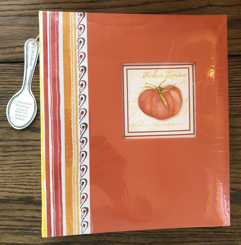 C.R. Gibson HEIRLOOM TOMATOES Pocket Page Recipe Book by Debbie Taylor ...