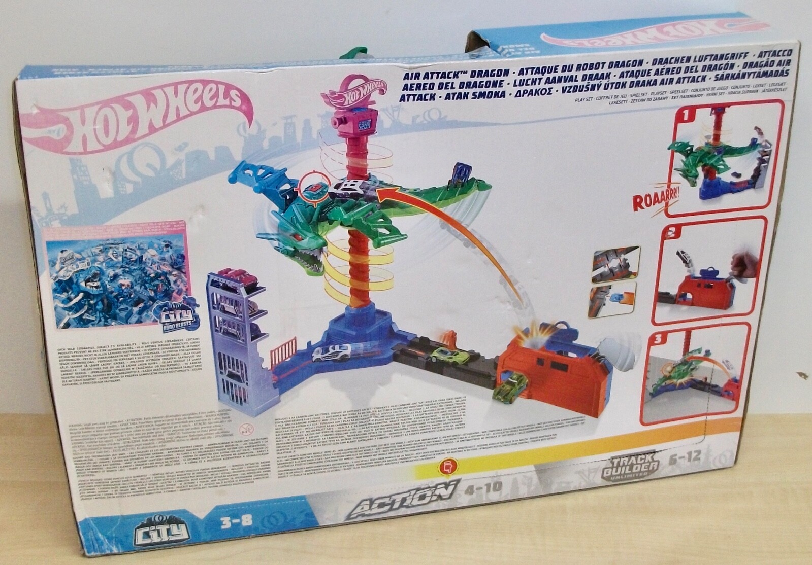 Hot Wheels Air Attack Dragon Playset (GJL13) for sale online | eBay