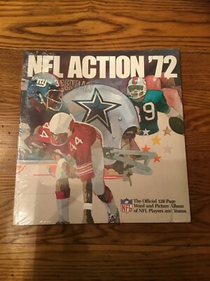 1972 Sealed Sunoco NFL Action Deluxe Album Stamp Books | eBay