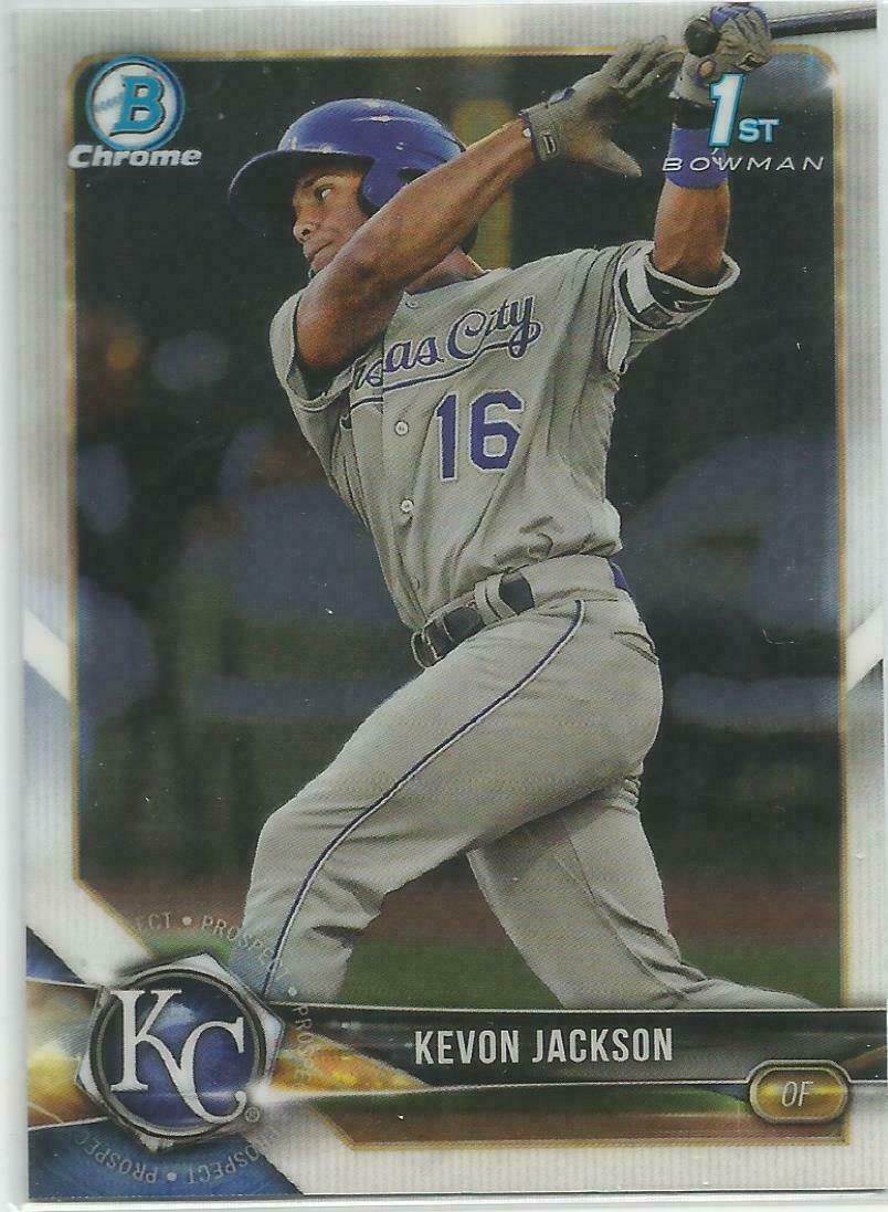 2018 BOWMAN CHROME DRAFT - PROSPECT - KEVON JACKSON (#BDC-83) | eBay