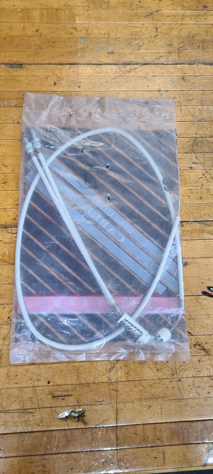 White NOS Odyssey Bmx Gyro Lower Cable Gt Performer Dyno PFT BMX | eBay