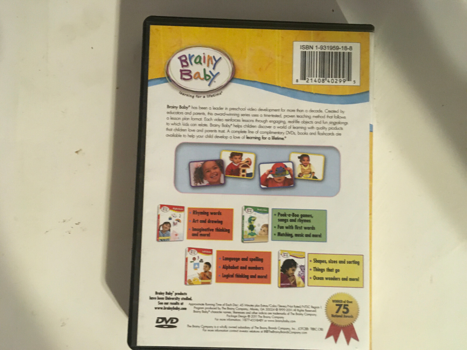 Brainy Baby: Early Discovery Collection 821408402995| eBay
