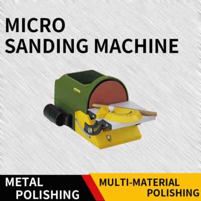 Sander Electric Benchtop Sanding Disc Machine Mute Sanding Machine Mini ...
