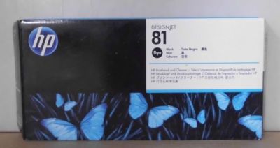 Original HP 81 Printhead Cleaner C4950A black für DesignJet 5000 5500 ...