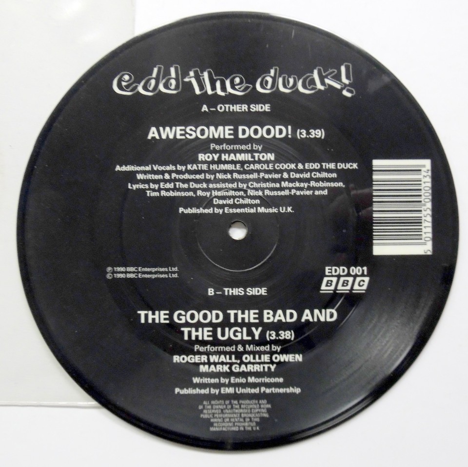 EDD THE DUCK 7" 45 PICTURE DISC TV PUPPET | eBay