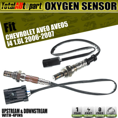 2x Oxygen Sensor for Chevrolet Aveo Aveo5 2006-2007 1.6L Upstream and ...