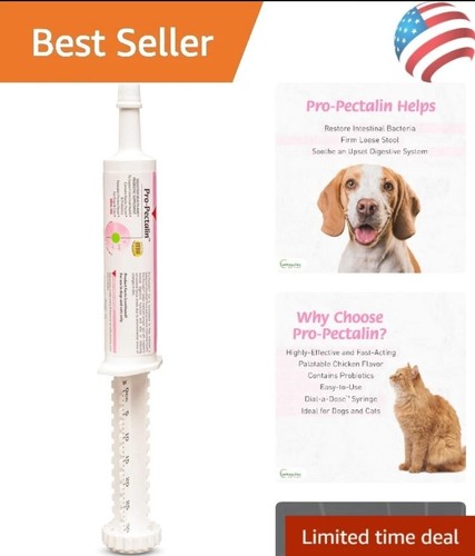 Chicken Flavor Pro-Pectalin Oral Paste for Dogs & Cats - Quick Diarrhea ...