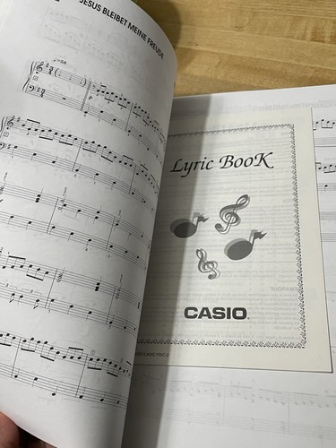 Casio Song Book - Sheet Music for Casio Keyboards - GOOD CONDITION | eBay