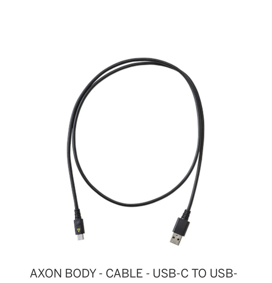 Axon AX1023 Body 3 Camera with OEM Charger Cord & Body Mount ( Power ...