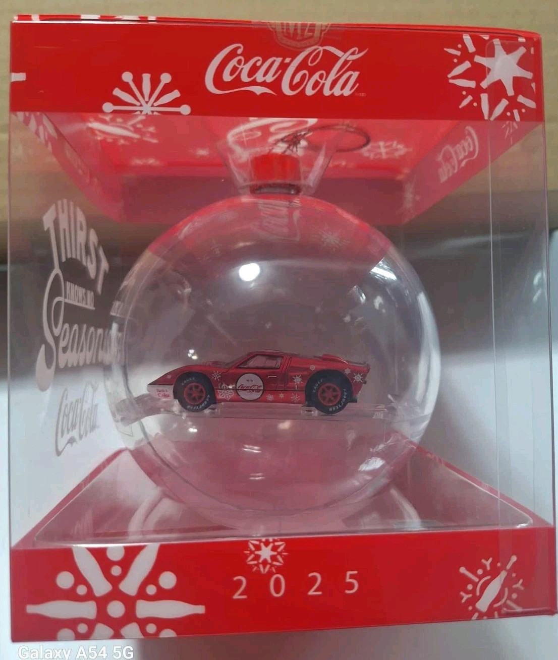 2025 M2 Machines Christmas Ornament - Coca-Cola 1966 Ford GT40 MKII - 🌲 ...