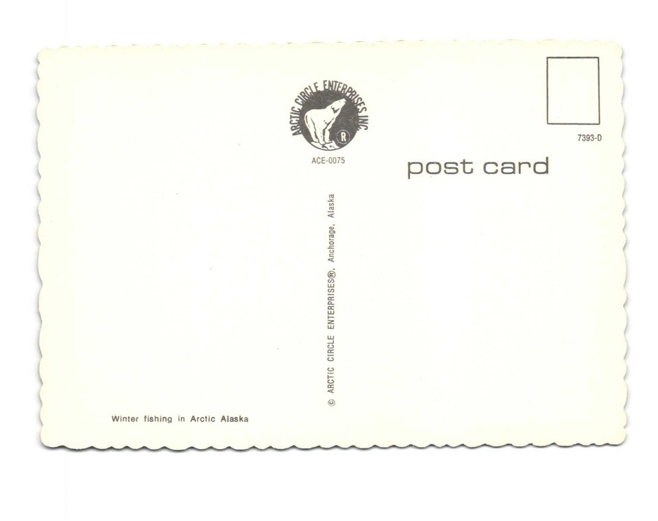 Winter fishing in Arctic Alaska Shee fish by the sled load vintage ...