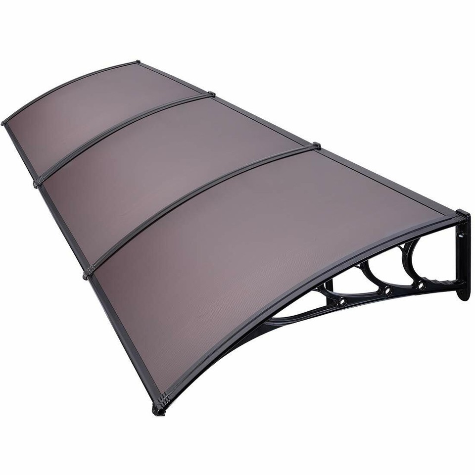 Window Awning Canopy Sun Shade Outdoor Door Canopy Rain Snow Cover Yard ...