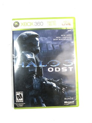 Halo 3: ODST Campaign & Multiplayer w/Manual Clean Disks Tested Xbox ...