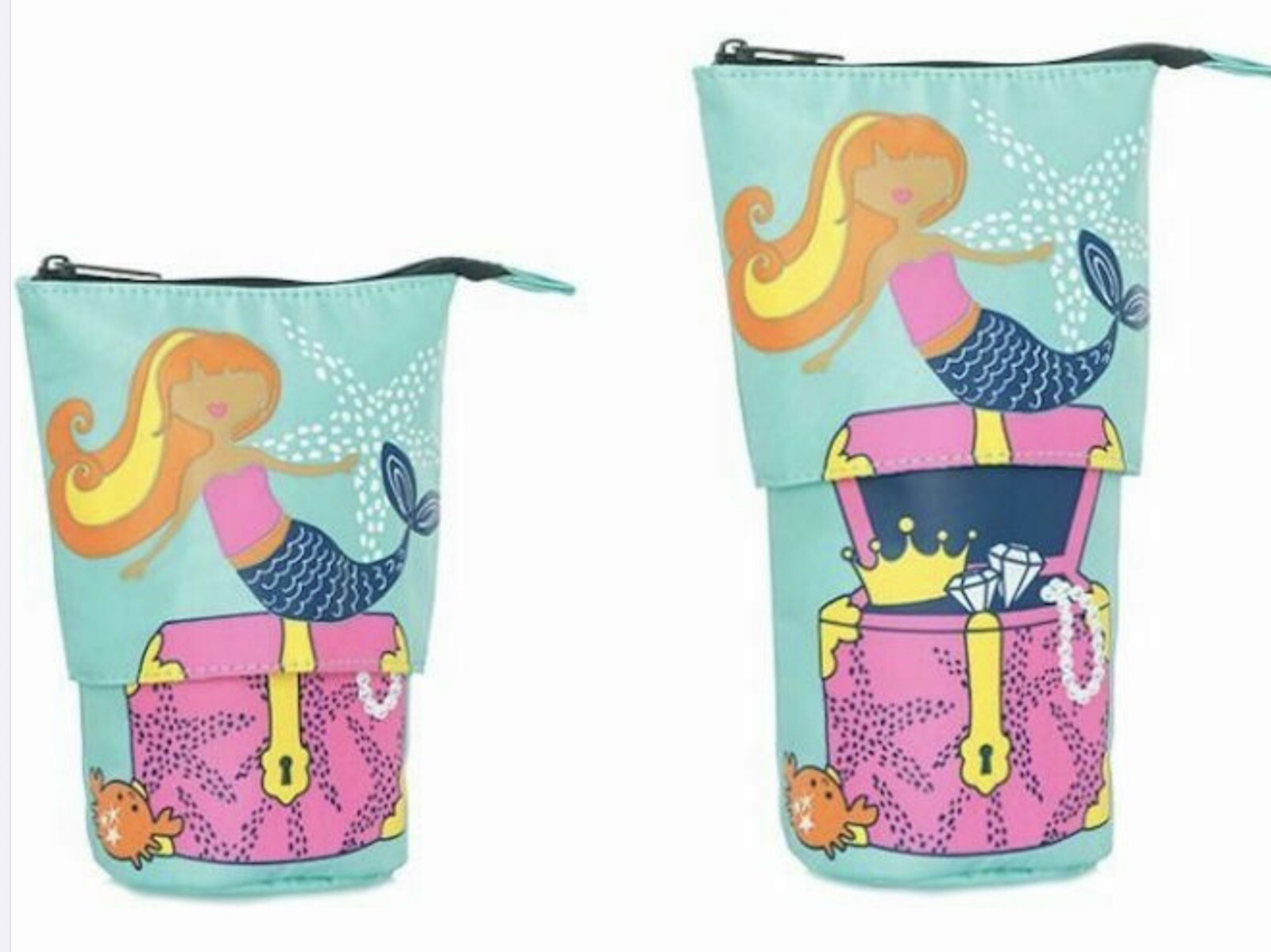 Thirty One (31) brand Hide and Peek Pouch Mermaid Treasure | eBay
