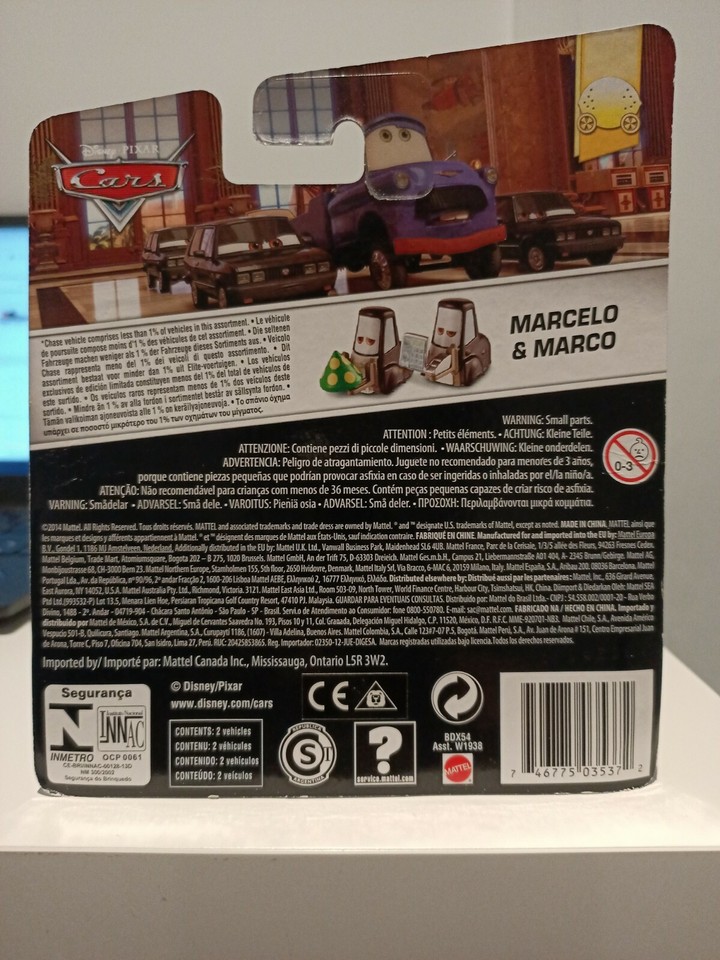 Disney Pixar Cars - Marcelo & Marco Superchase Official Disney Cars ...