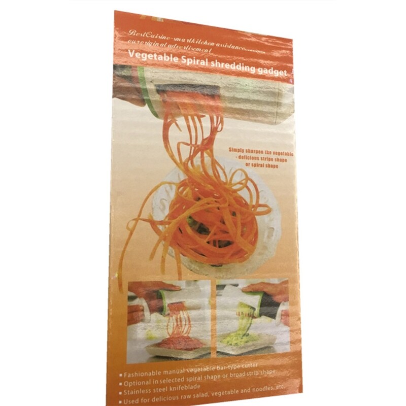 Vegetable Slicer Heavy Duty Spiralizer Cutter Zucchini Spaghetti Maker ...
