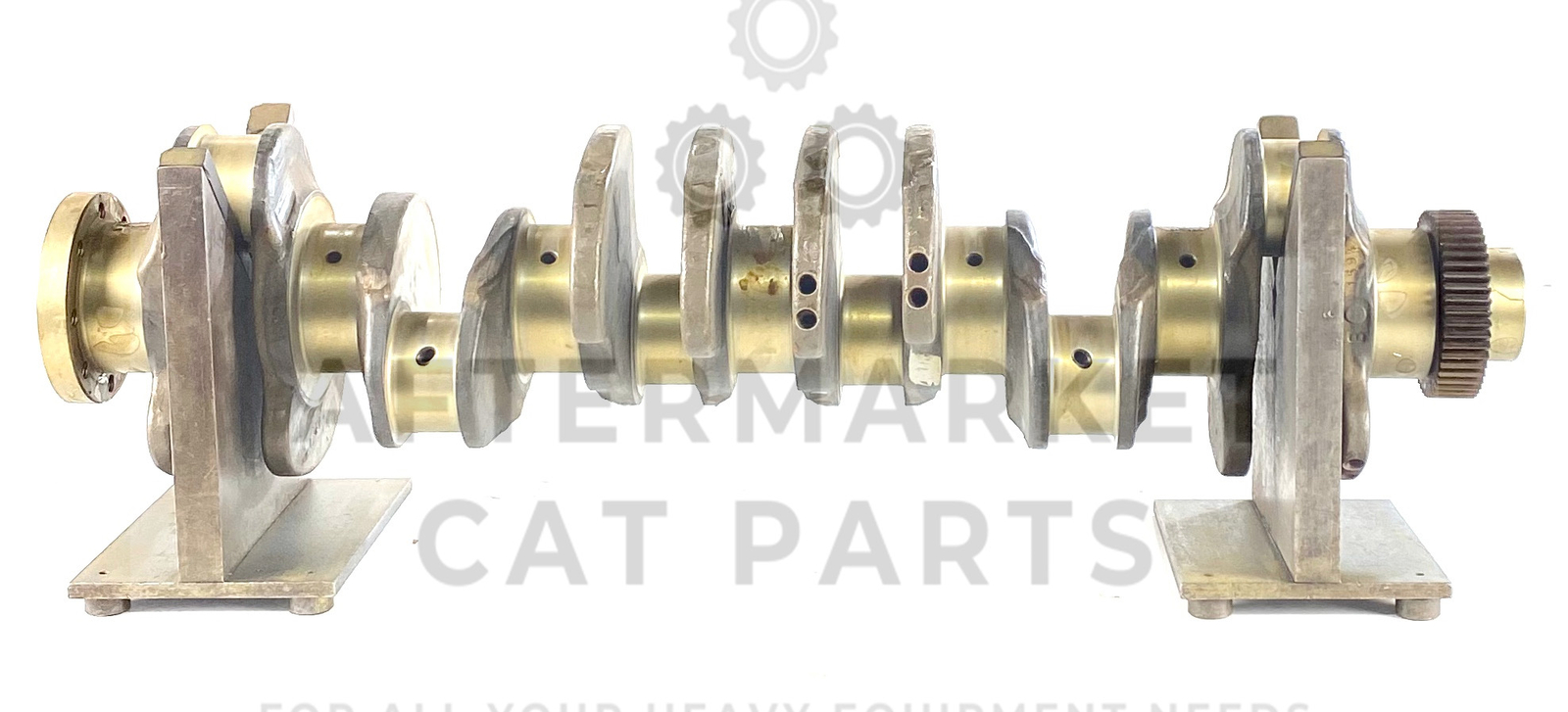 2715658 Crankshaft 3116, 3126, C-7 w/ 2W8147 Gear (Sanz) - Fits: 950G ...