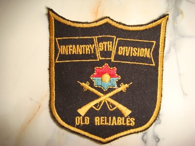 US 9th INFANTRY DIVISION " OLD RELIABLES ", VIETNAM WAR PATCH | eBay