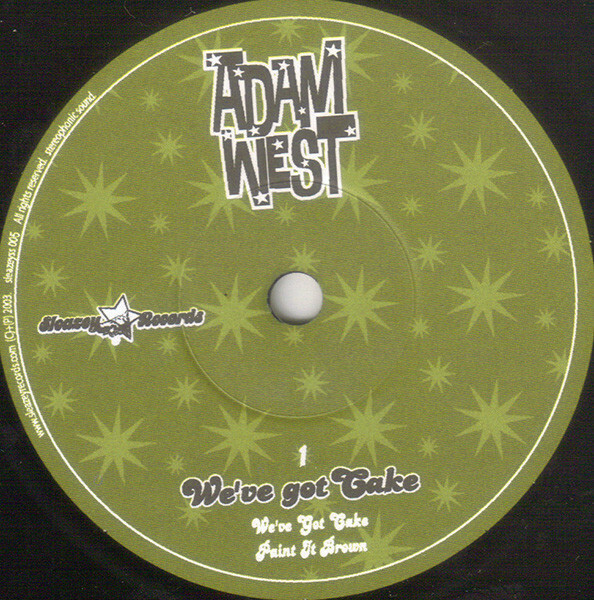 ADAM WEST We've Got Cake 7" goy division Borracho Serpents Of Secrecy ...
