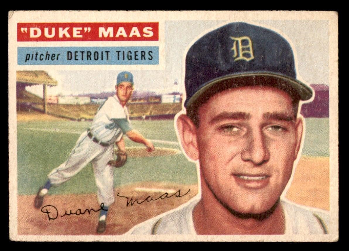 1956 Topps Baseball #57 Duke Maas VG/EX *h2 | eBay