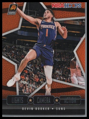 2020-21 Hoops #7 Devin Booker Lights Camera Action | eBay