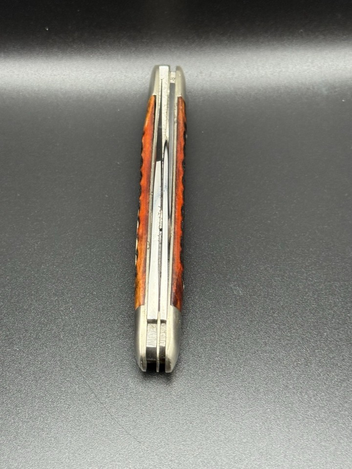 Case XX 6347 HP Stockman Knife Old 1970 10 Dot Jigged Bone Pocketknife ...