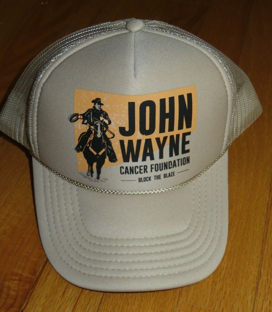 John Wayne Logo Hooey John Wayne Blue Men's T Shirt Size XXL