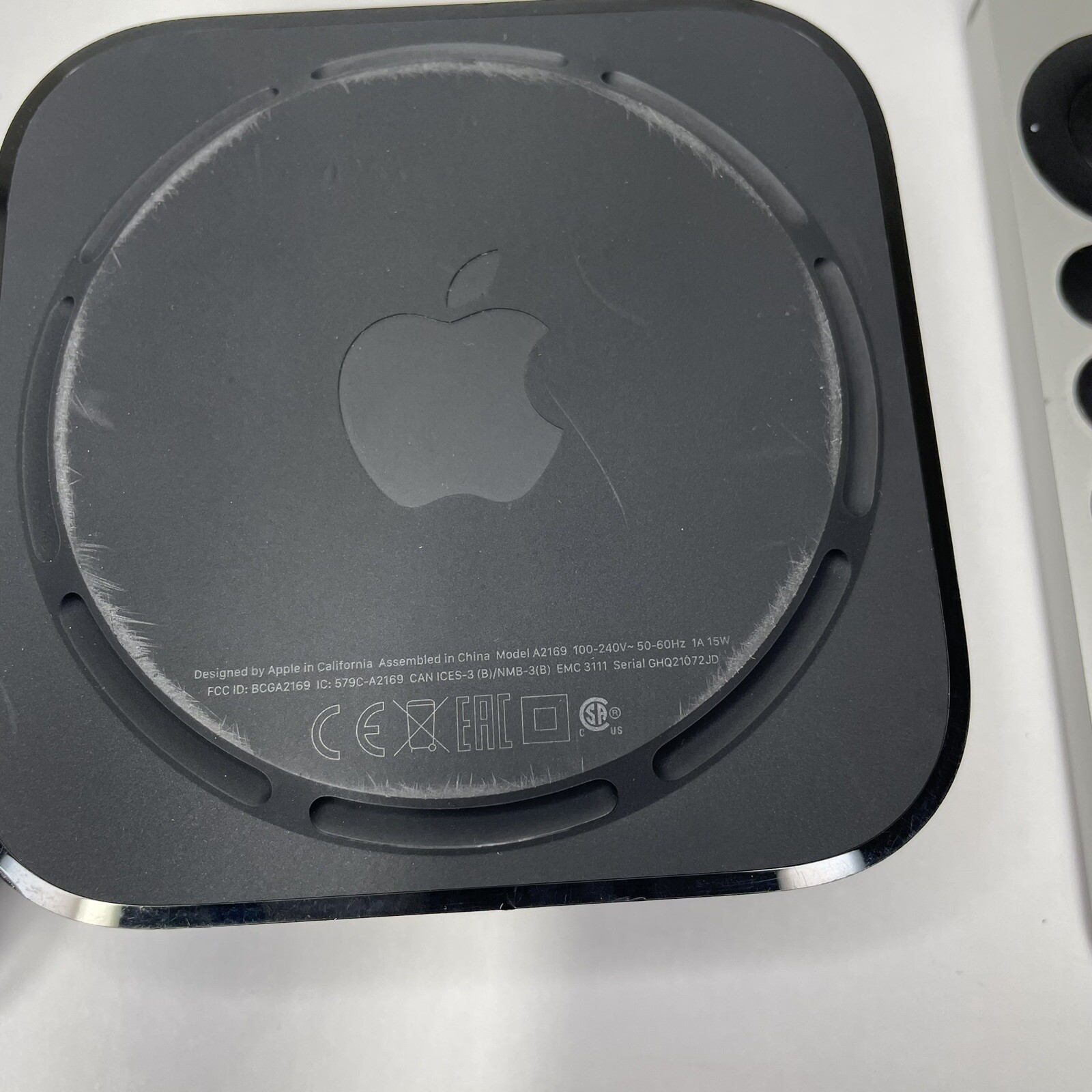 Apple TV 4K 2nd Gen 32GB Media Streamer A2169 - Black Excellent ...