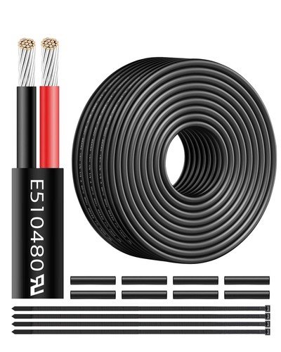 16 Gauge Wire 16/2 Wire 2 Conductor Electrical 16 AWG Wire 50FT 16Ga ...