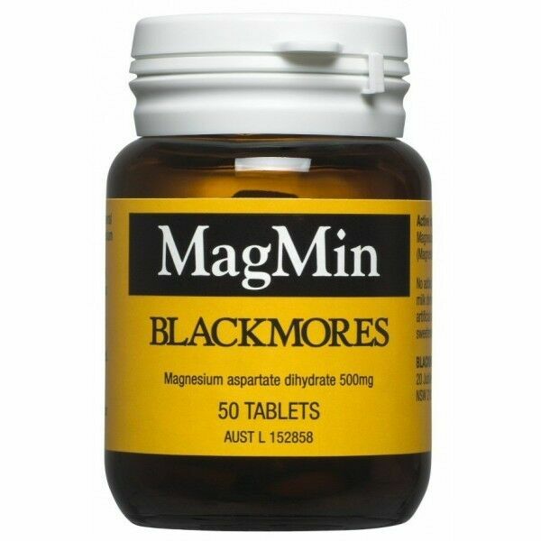 Blackmores MagMin 500mg Magnesium Tablets - 50 Count for sale online | eBay