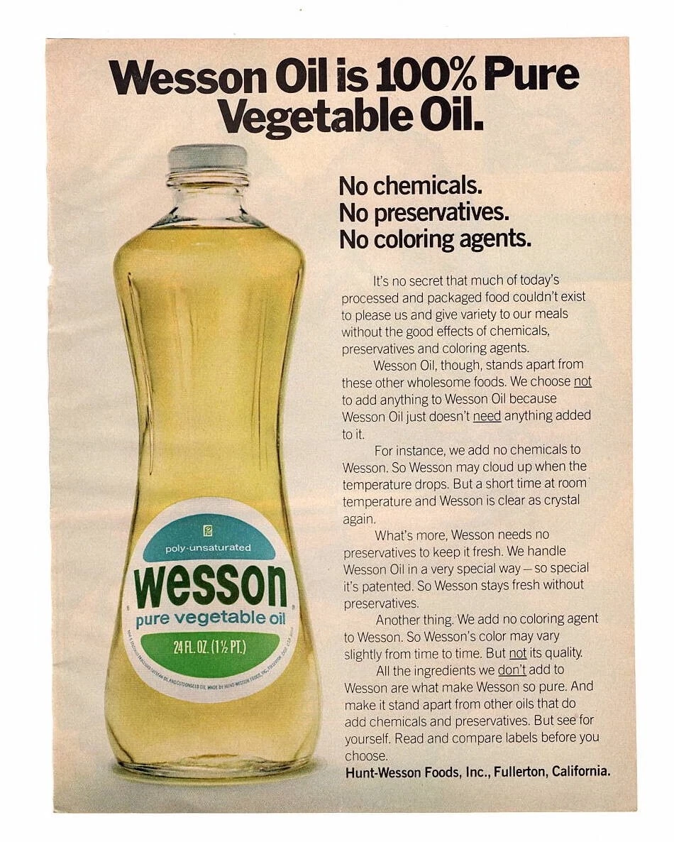 Wesson Vegetable Oil