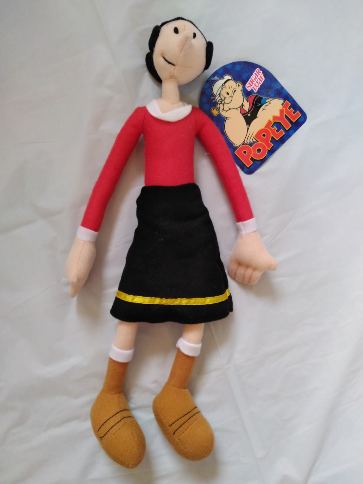 RARE 2012 Sugar Loaf 16"-tall Olive Oyl Plush - New w/ Tag - Popeye's ...