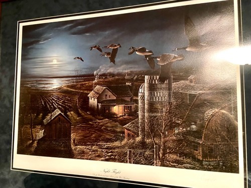 Terry Redlin Night Flight - 328/3600 - 1983 - the perfect Christmas ...