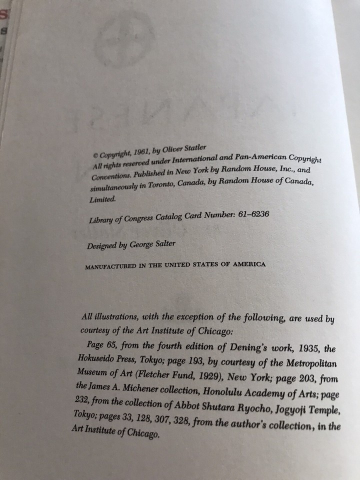 Japanese Inn by Oliver Statler; 1961; First Edition | eBay