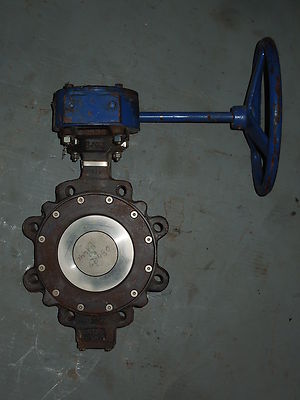6" KEYSTONE K-LOK #362-158 LUG-STYLE HIGH PERFORMANCE BUTTERFLY VALVE ...