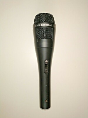 Radio Shack Pro-302 Unidirectional Dynamic Microphone 33-3002 500 Ω Ohm ...